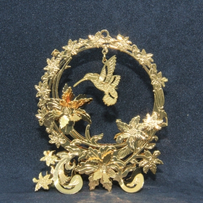 2000 – DANBURY MINT GOLD ORNAMENTS